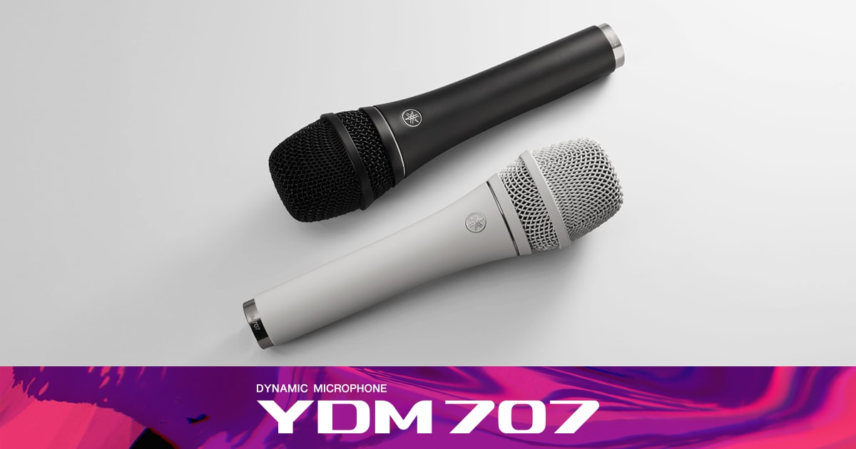 YDM707 - Specs - YDM Series - Microphones - Products - Audio - Yamaha - Business - Denmark